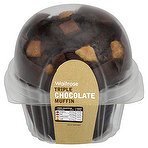 Calories in Waitrose Triple Chocolate Muffin, Nutrition Information ...