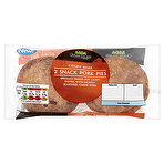 Calories in Asda Chosen by You Crispy Bake 2 Snack Pork Pies 140g ...