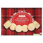 Calories in Asda All-Butter Shortbread Assortment 600g, Nutrition ...