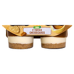 Calories in Asda Toffee Cheesecakes 2 x 100g (200g), Nutrition ...