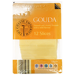 Calories in Aldi The Cheese Emporium 12 Gouda Slices 250g, Nutrition ...