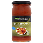 Calories in Asda Chosen by You Spicy Tomato Pasta Sauce 315g, Nutrition ...