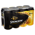 Calories in Strongbow Original Cider Can 8 x 440ml, Nutrition ...
