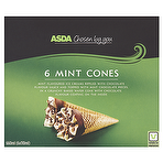 Calories in Asda 6 Mint Cones , Nutrition Information | Nutracheck