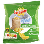 Calories in Lidl Snaktastic Lights Crinkle Cut Crisps - Salt & Vinegar ...