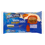 Calories in Kingsmill 6 Sliced Soft White Burger Thins, Nutrition ...