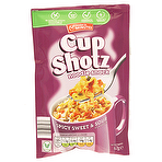 Calories in Aldi Cup Shotz Noodle Snack Spicy Sweet & Sour Flavour 67g ...