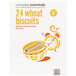 Calories in Aldi Everyday Essentials 24 Wheat Biscuits, Nutrition ...