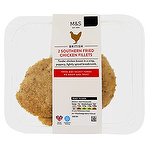 Calories in M&S 2 Southern Fried Chicken Fillets 220g, Nutrition ...