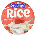 Calories in Aldi Brooklea Low Fat Strawberry Rice Pudding 180g ...