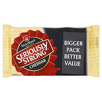 Calories in McLelland Seriously Strong Cheddar 600g, Nutrition ...