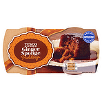 Calories in Tesco Ginger Sponge Puddings 250g, Nutrition Information ...